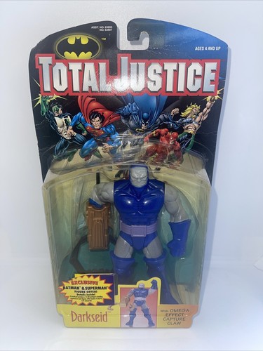 1996 Total Justice Darkseid Omega Effect Capture Claw Kenner Action ...