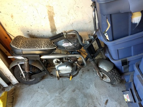 Vintage SSSCAT mini bike | OldMiniBikes.com