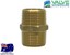 BRASS THREADED & BARBED FITTINGS - BSP - WIDE RANGE OF SIZES- FLAT RATE ...