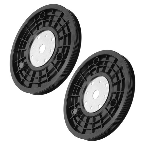 2 Pcs Disc Drive Wheel for Stationary Cycling Bike Repair Pulley | eBay