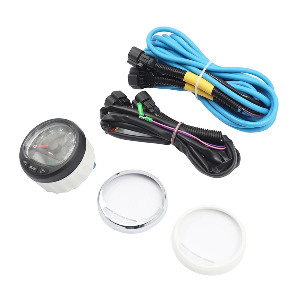 Black Tachometer for Mercury SmartCraft SC1000 79-8M0135641 8M0101099 ...