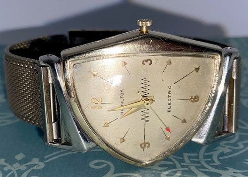 Vintage 1957 Hamilton Pacer 10K Goldfilled Electric Watch Cal. 505 ...