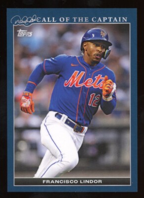 2022 Topps X - Derek Jeter - Call of the Captain FRANCISCO LINDOR #26 ...