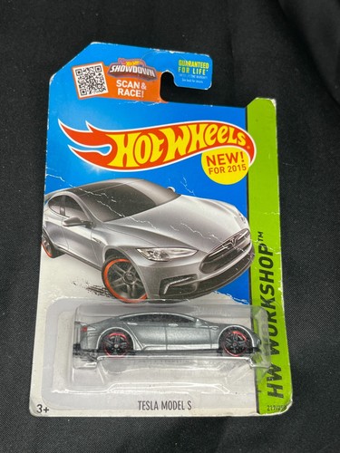 HOT WHEELS 2014 TESLA MODEL S HW WORKSHOP 217/250 NEW SILVER | eBay