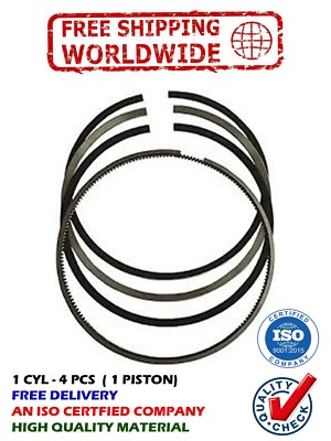 120MM STD Piston Rings Set fit for ISUZU DH100 1-12121-016-0 1-12181 ...