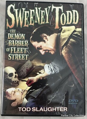 Excellent Clean / DVD Sweeney Todd Tod Slaughter 1936 George King Film ...