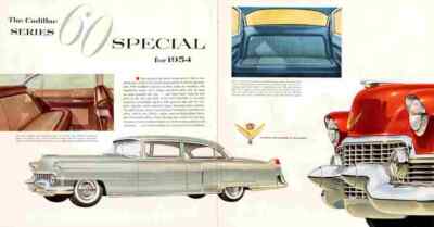 A4 Print 1954 Cadillac Brochure 07 08 1 | eBay UK