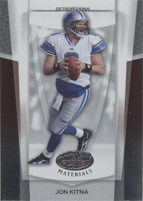 2007 Leaf Certified Materials Jon Kitna #26 for sale | eBay