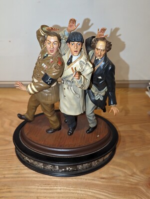 The Three 3 Stooges Statue Franklin Mint Vintage 1999 Figurine You ...