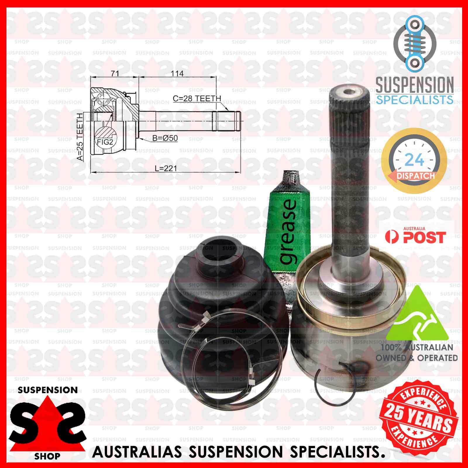 Front Axle Joint Kit, Drive Shaft Suit NISSAN Pick Up (D22) 3.3 4WD ...