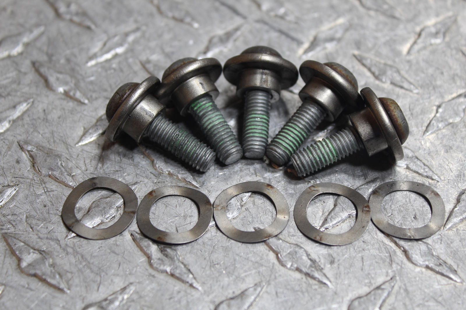 harley-davidson OEM FRONT BRAKE ROTOR BOLTS DISC HARDWARE SCREW SET KIT ...