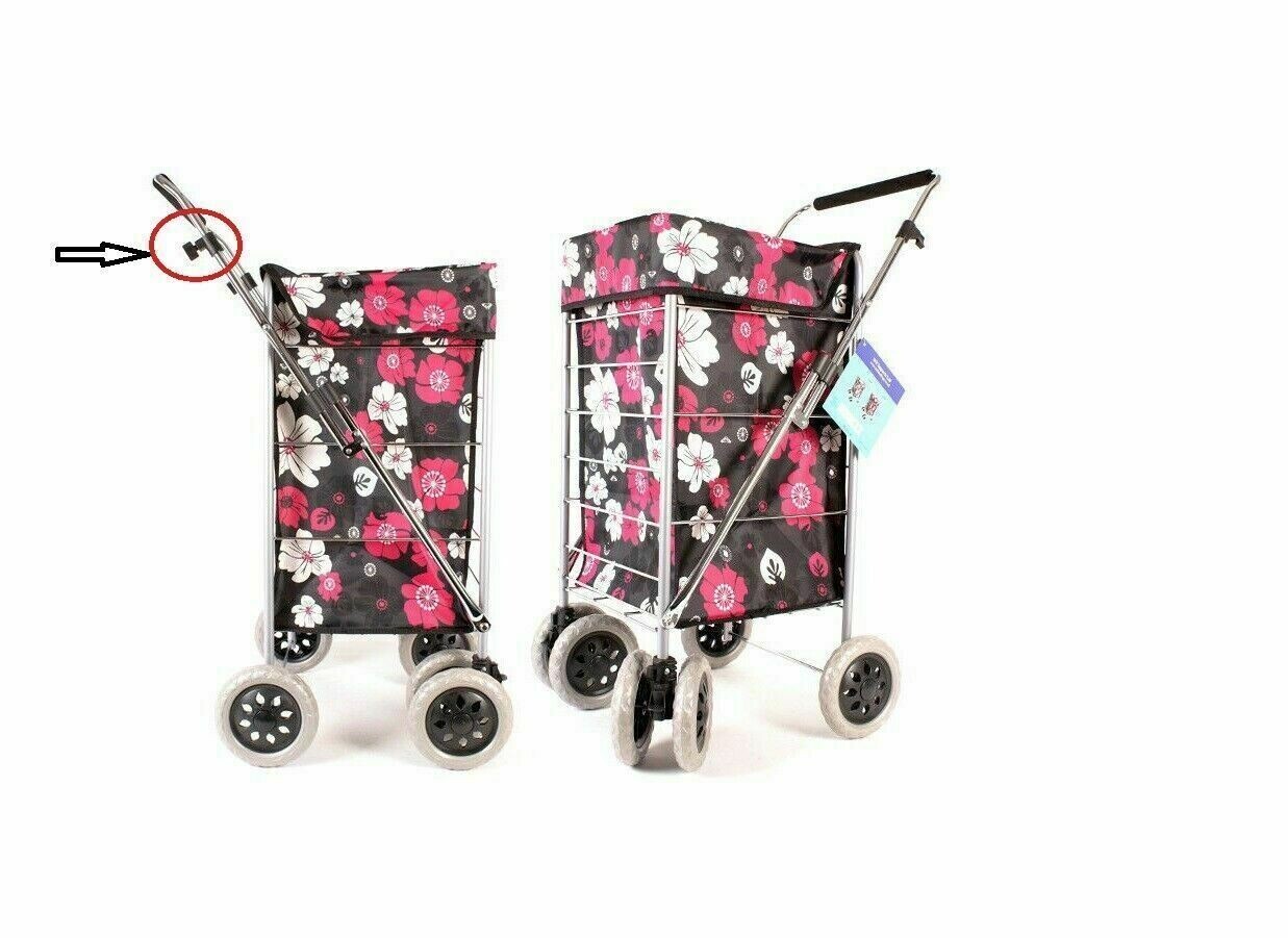 Shopping Trolley Replacement and Spare Wheels Bags Double Axle Fittings ...