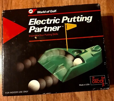 World of Golf Electric Putting Partner in Original Box Oscar Jr Model ...