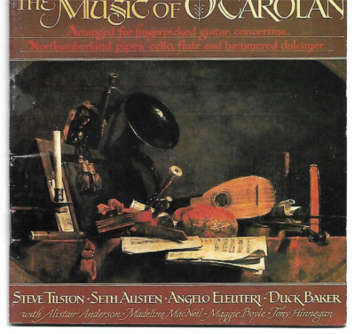 CD Music of OCarolan by Steve Tilston, Duck Baker & More, 14 Tracks ...