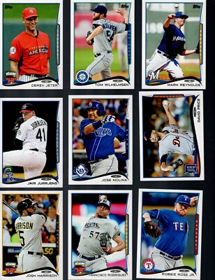 2014 TOPPS UPDATE Baseball Complete Your Set US1-250 BUY MORE SAVE MORE ...