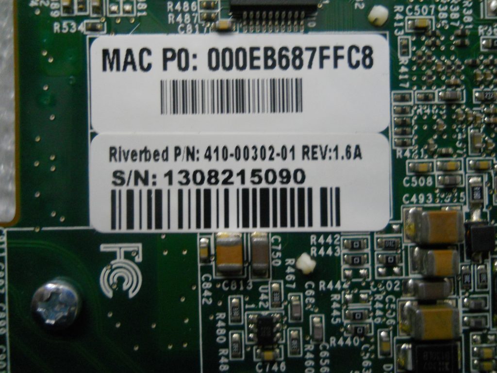 Riverbed Dual Port 10gbe SR Multimode Fiber PCIe NIC Card 410-00302-01 ...