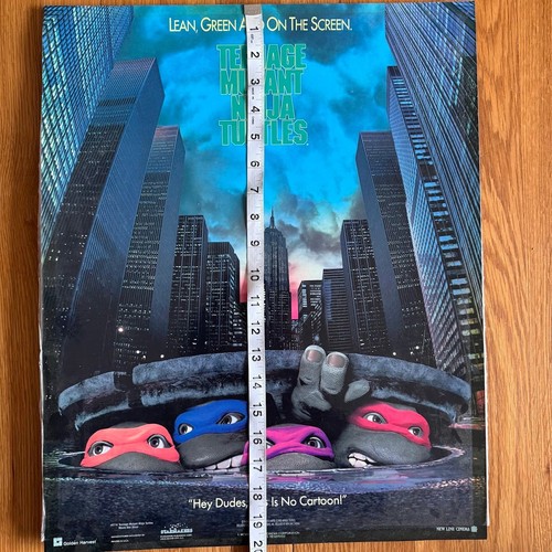Teenage Mutant Ninja Turtle TMNT 1990 Vintage Movie Poster #2714 16x20 ...