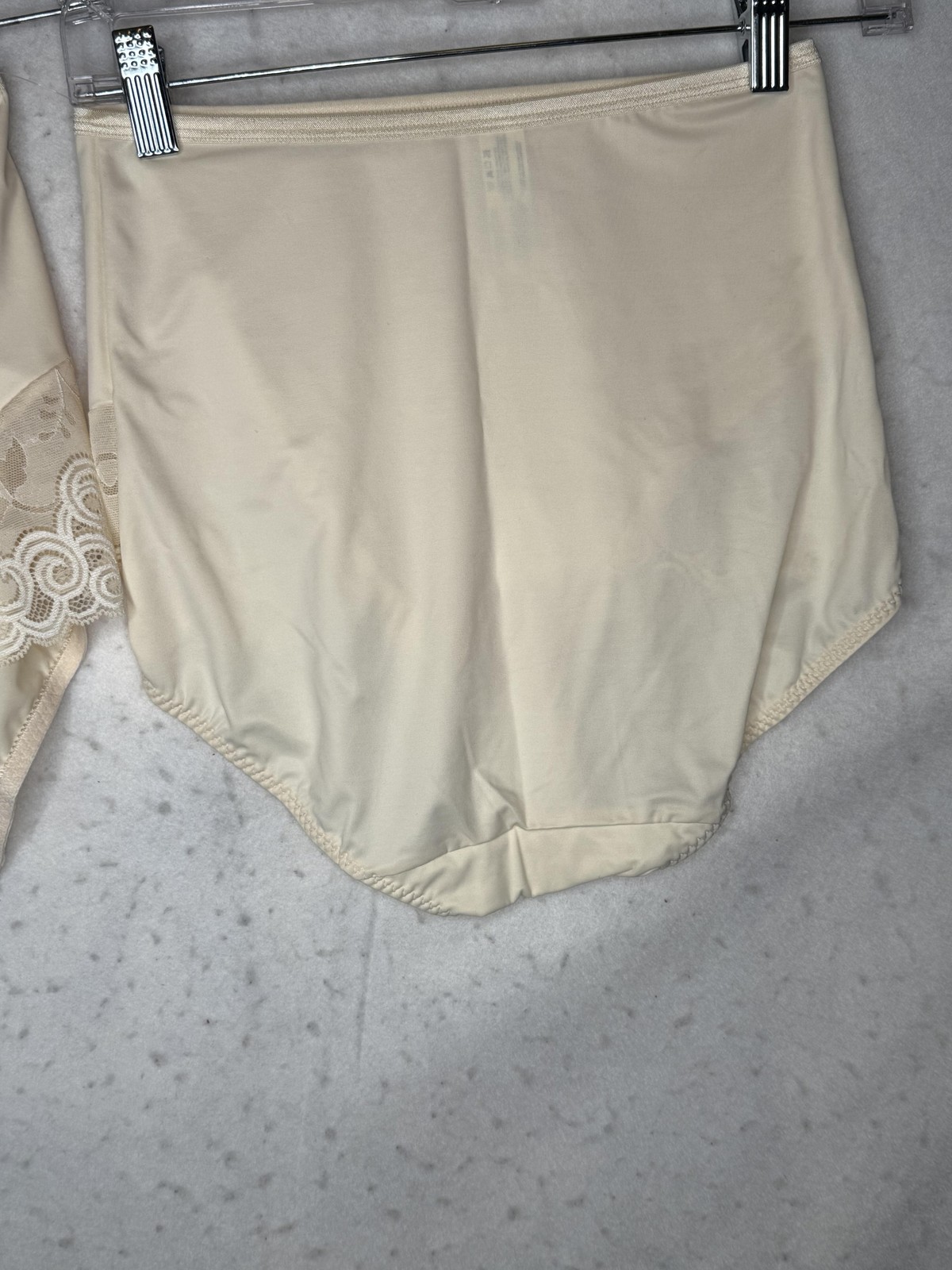 Bali Shapewear Briefs Womens Size XL Beige Tummy Solutions High Waist ...