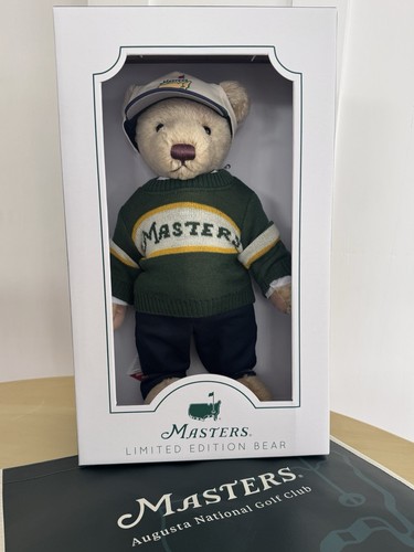 2025 Masters Limited Edition Teddy Bear NEW IN BOX Augusta National ...