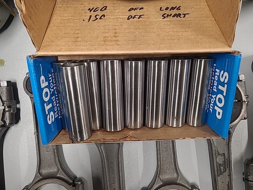 NOS 30 Over 440 Mopar Rods And Pistons | eBay