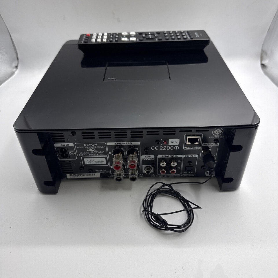 Denon CEOL RCD N8 Network CD Receiver internet Radio/ CD/ DIGITAL MEDIA ...