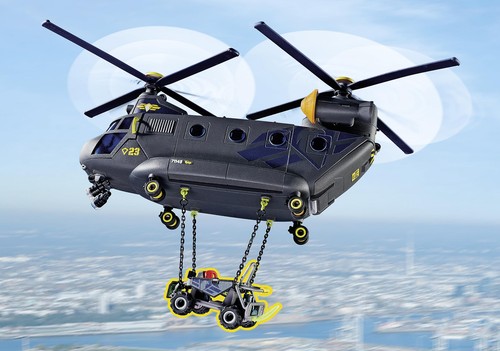 Rescue Aircraft Helicopter Toy with Lights Sound Winch and Figures for ...