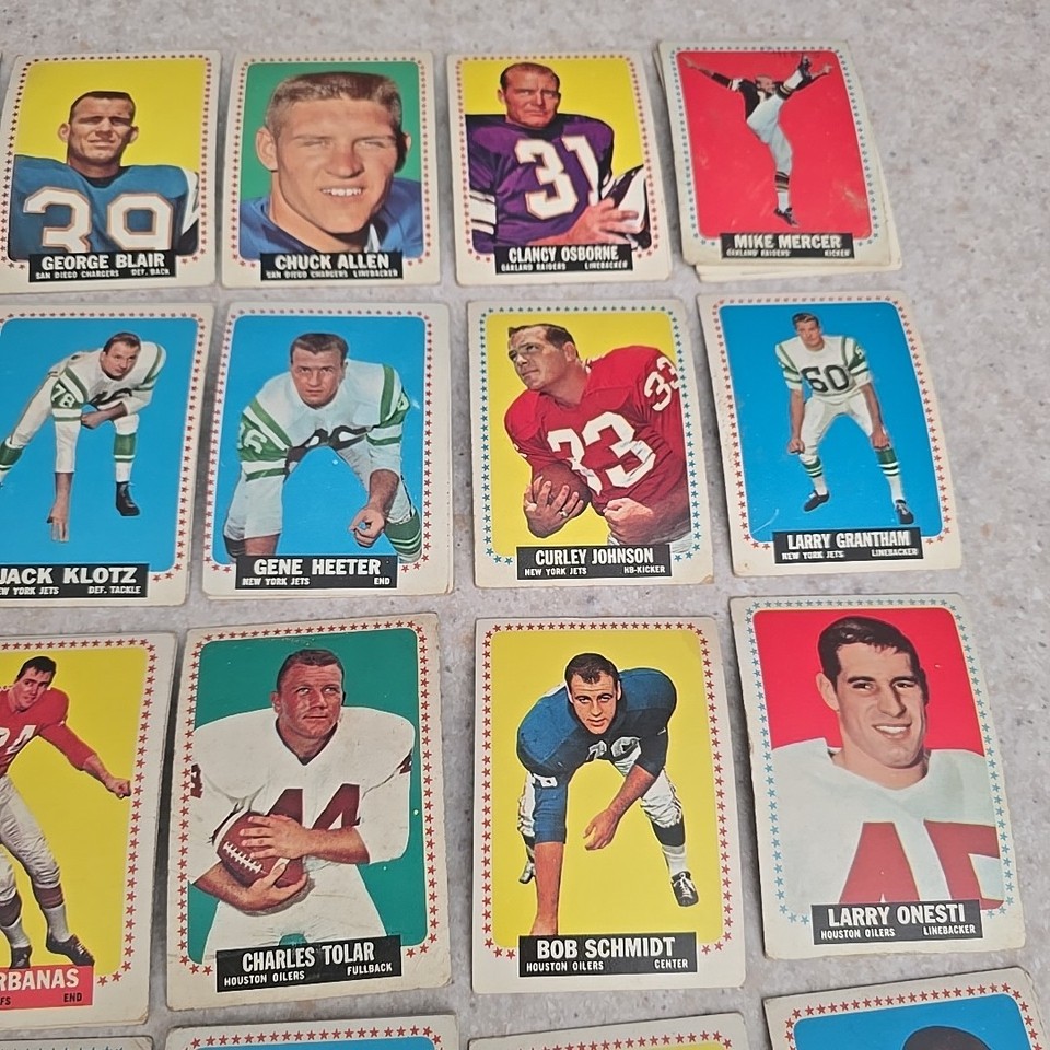 1964 Topps Football Single Cards Your Choice | eBay