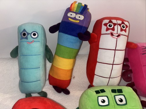 Lot Of 8 Numberblocks Number blocks Plush Stuffies - Learning Toys | eBay