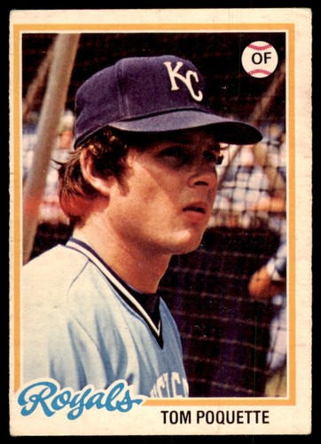 1978 O-PEE-CHEE TOM POQUETTE KANSAS CITY ROYALS #197 | eBay