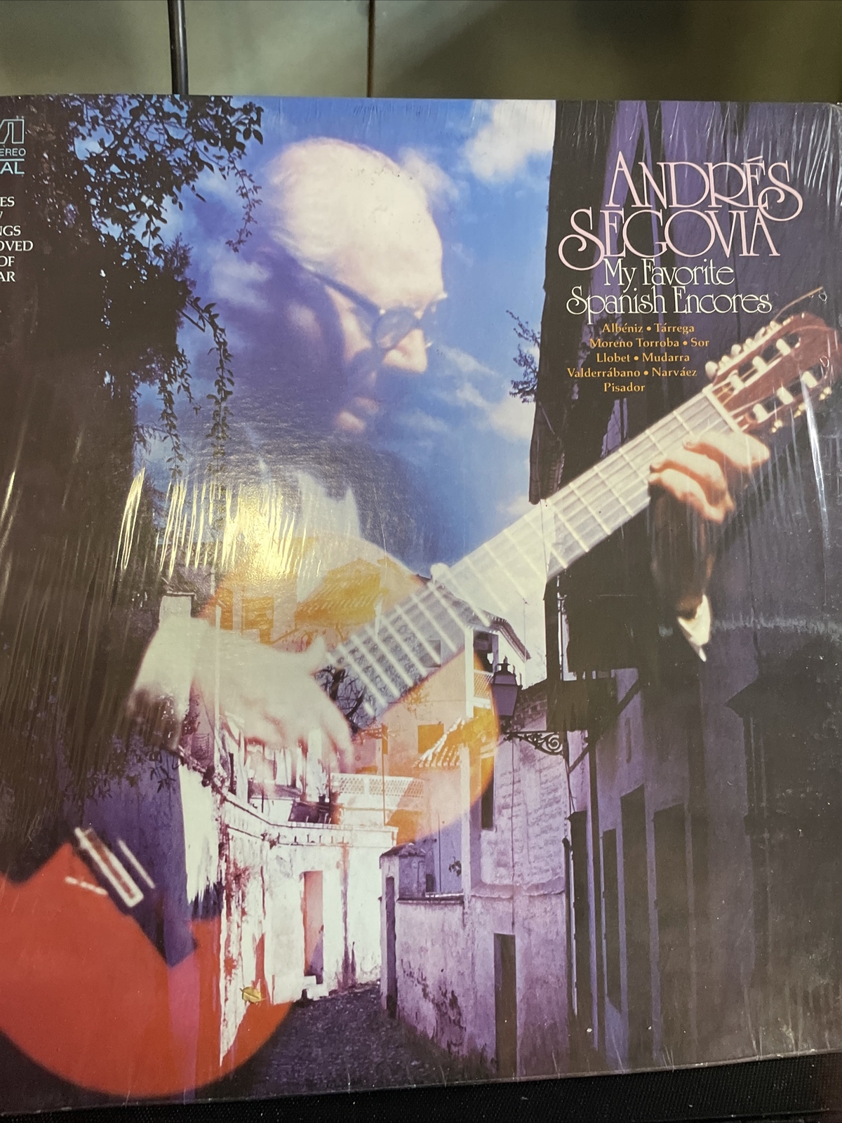 ANDRES SEGOVIA "MY FAVORITE SPANISH ENCORES"; RCA RED SEAL STEREO NM/M ...