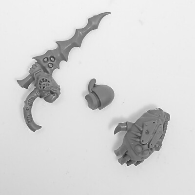 Chaos Death Guard Plague Marine Power Fist and Plague Sword Warhammer ...