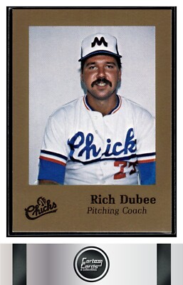 Rich Dubee 1986 Time Out Sports Memphis Chicks Silver #NNO Royals PC | eBay