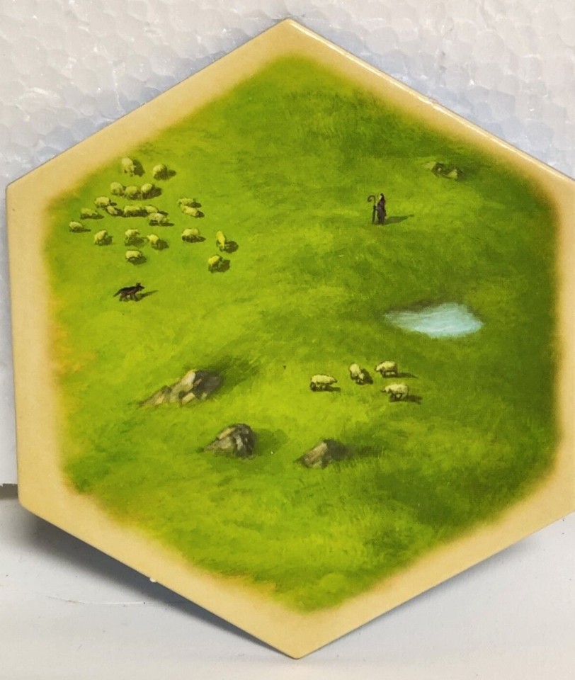Genuine Settlers of Catan CN3071 Replacement Parts Pieces Cards Roads ...