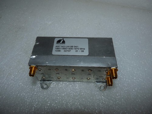 ALLGON ART NO: UA106 04/1 1850-1890/1930-1970 MHz RF FILTER | eBay
