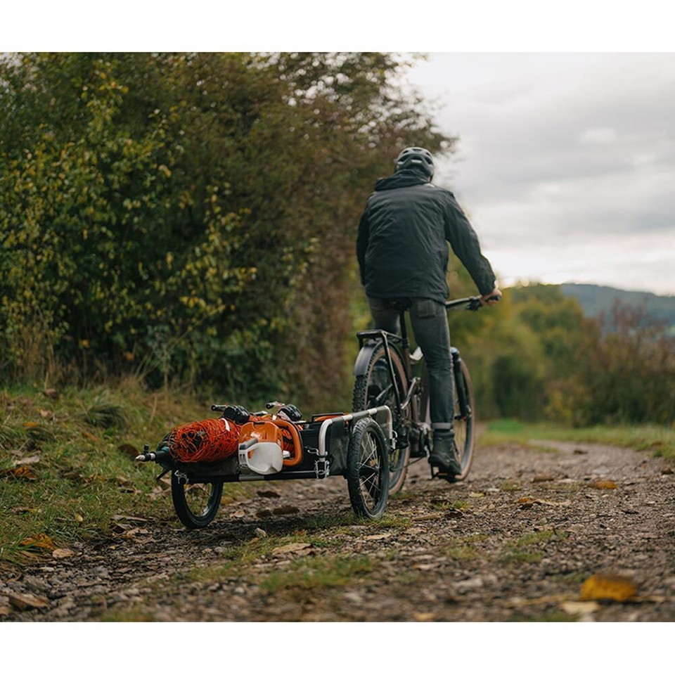 Burley Bike Trailer - Flatbed Cargo Trailer Detachable Travel Cart ...