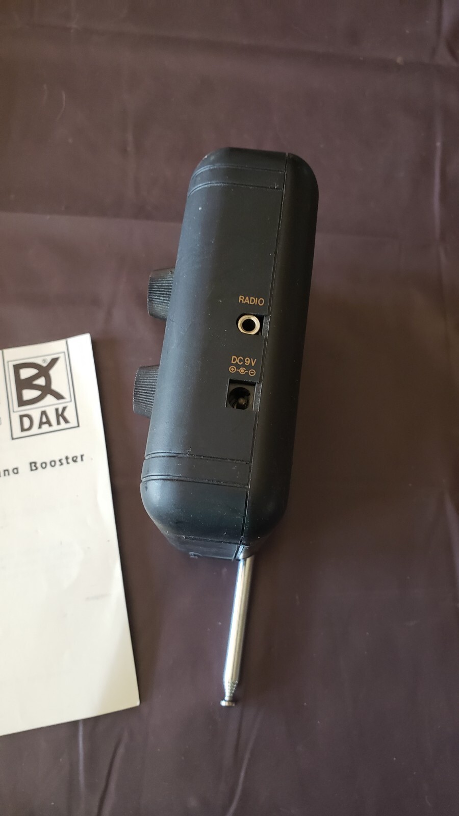DAK Station Stalker Shortwave Radio Antenna Booster Handheld Unit With ...