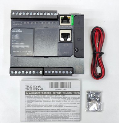 New Schneider TM221CE24U Logic controller, Modicon M221 , V#110+ | eBay