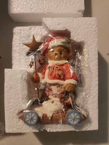 Cherished Teddies #104144 Ricky Limited Santa 2002 Enesco Priscilla ...