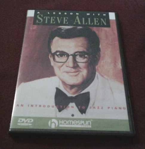 A Lesson With Steve Allen: An Introduction to Jazz Piano DVD with ...
