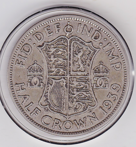 Sharp 1939 King George VI Half Crown (2/6) Silver Coin | eBay