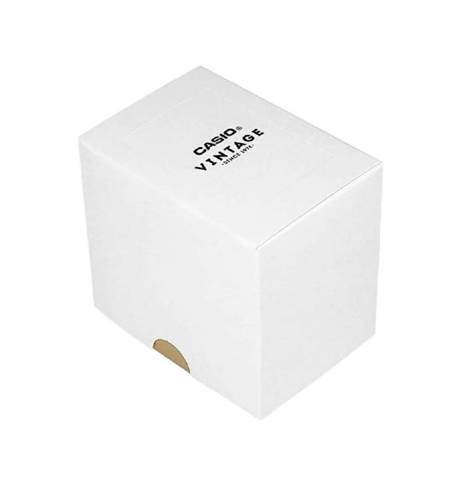 Casio A100WE-7B Vintage Collection Negative Digital Dial Steel Band ...