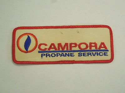 Vintage Campora Propane Service Advertising Embroidered Sew On Patch | eBay