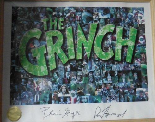 The Grinch(2001) LIMITED EDITION Reproduced Autographs RON HOWARD ...
