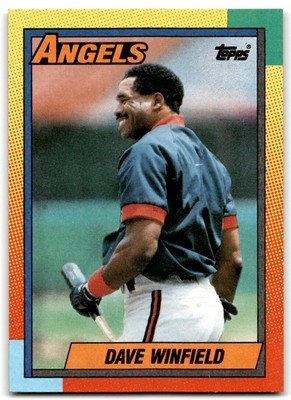 1990 Topps Traded Dave Winfield California Angels #130T | eBay