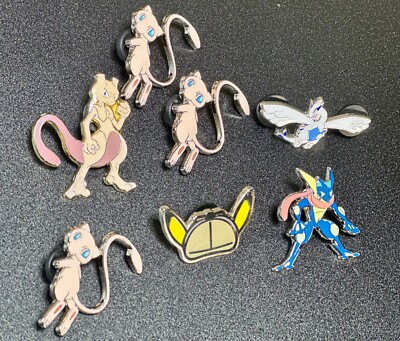2019 POKEMON GRENINJA ENAMEL OFFICIAL POKEMON PIN MEW, MEWTWO, LUGIA ...