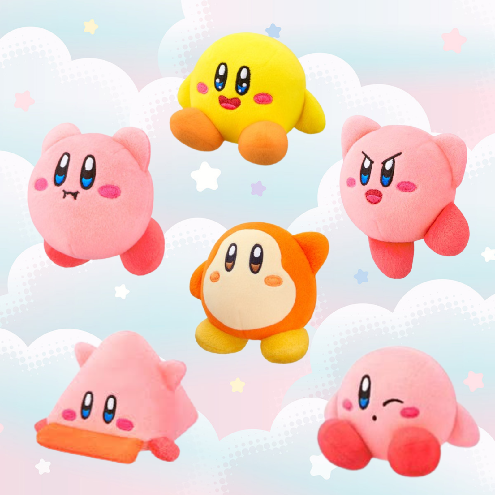 McDonald Kirby of the Stars Plush 6types Happy set Japan Limited | eBay