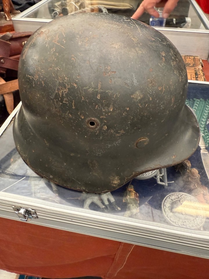 German Helmet original Wehrmacht M40 SD ww2 2wk wk 2ww wh casque helm ...