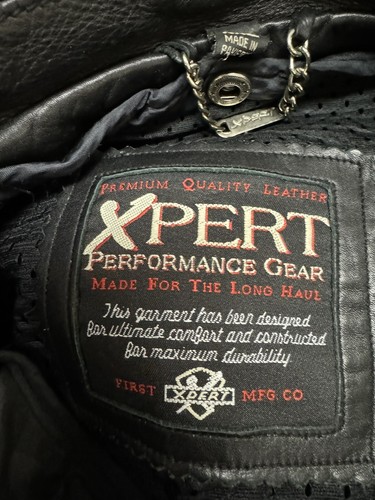 xpert performance gear leather jacket | eBay