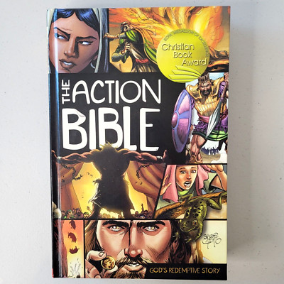 The Action Bible: God's Redemptive Story Hardcover Comic David C Cook Excellent | eBay