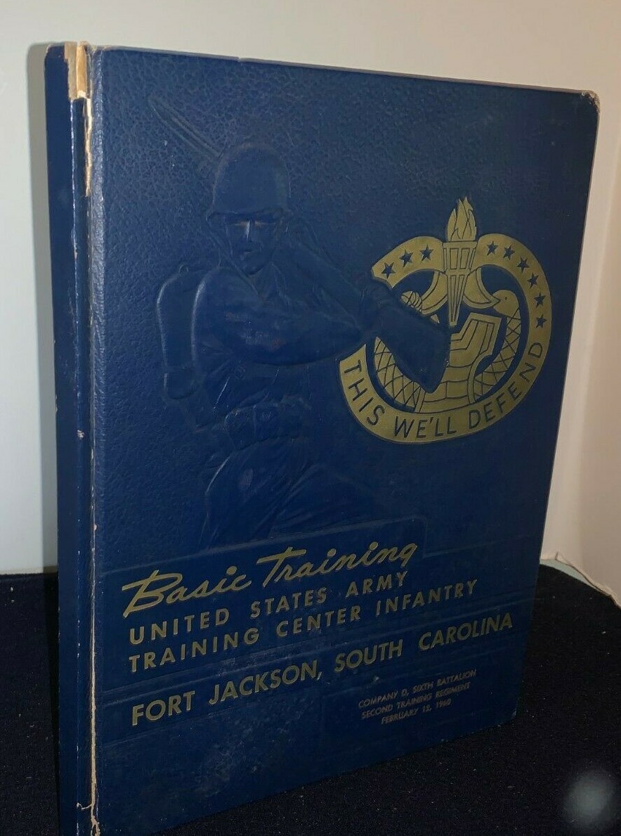 1960 Army Infantry Basic Training Yearbook from Fort Jackson, South ...